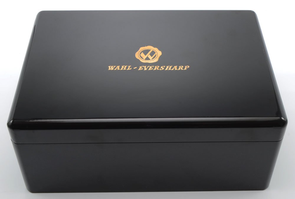 Wahl-Eversharp Decoband Gold Seal Oversized Fountain Pen (Modern) - Rosewood, "Goldflex" 18k Nib ...
